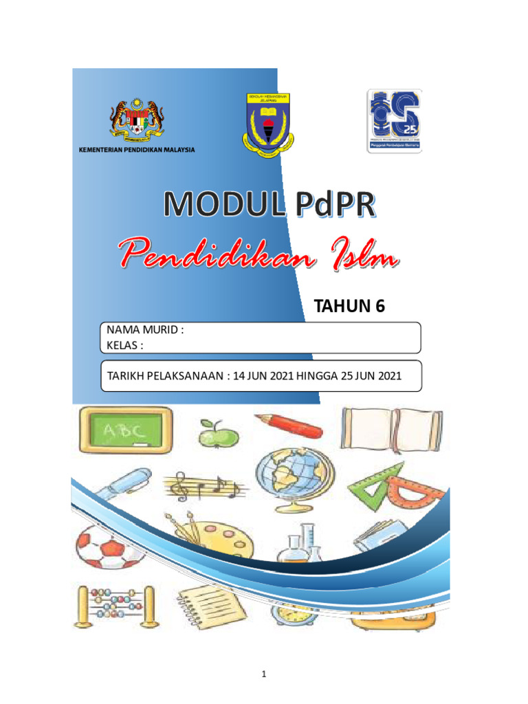 Modul PDPR Thaun 6 Pend - Islam M19,20 | PDF