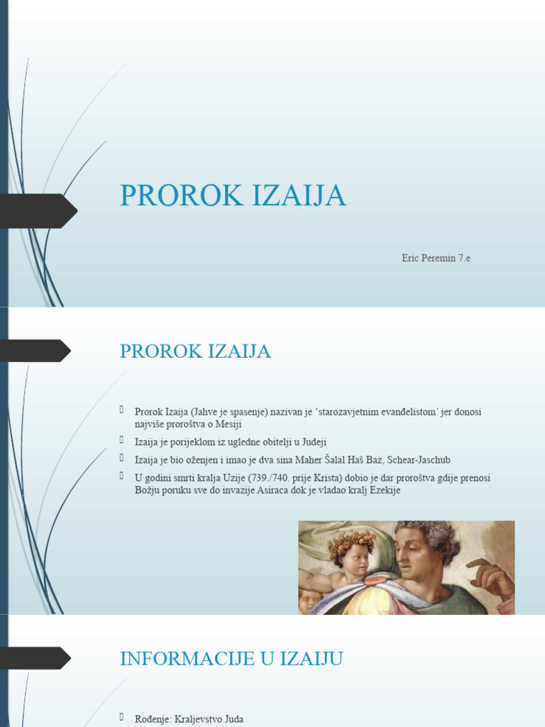 Prorok Izaija | PDF