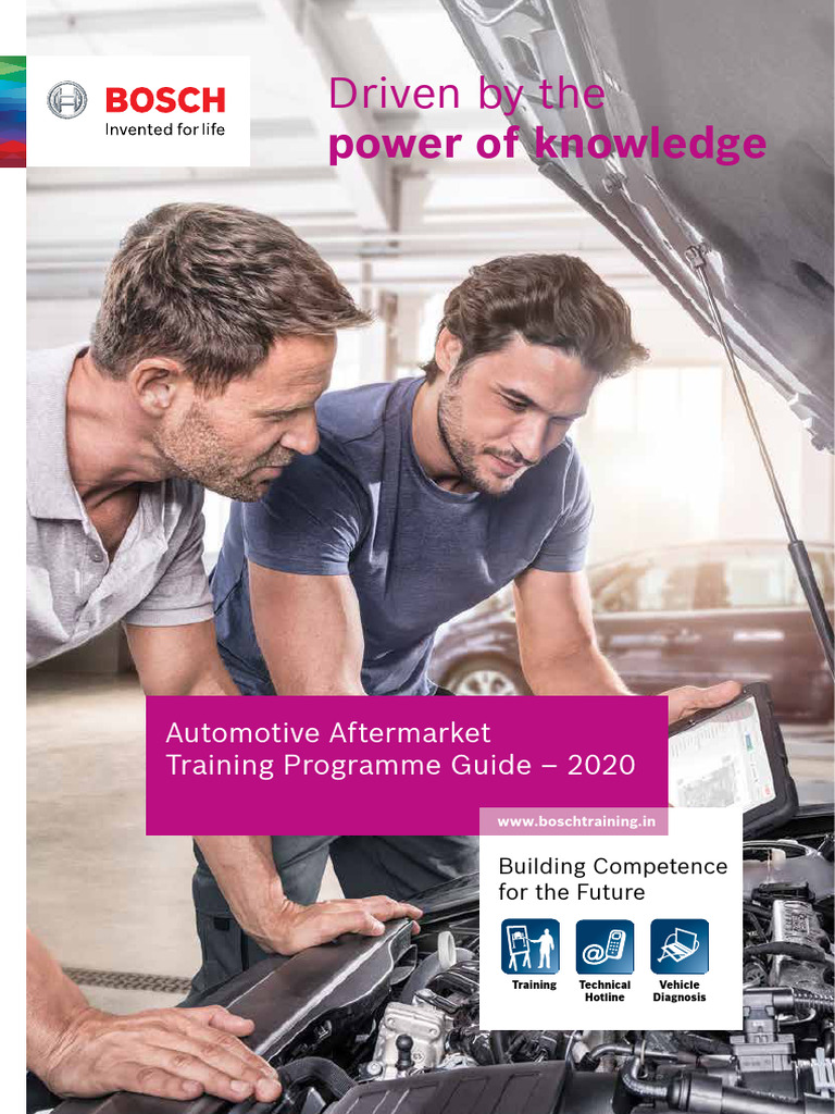 Bosch Automotive Training Overview 2020 | PDF | Fuel Injection | Diesel ...