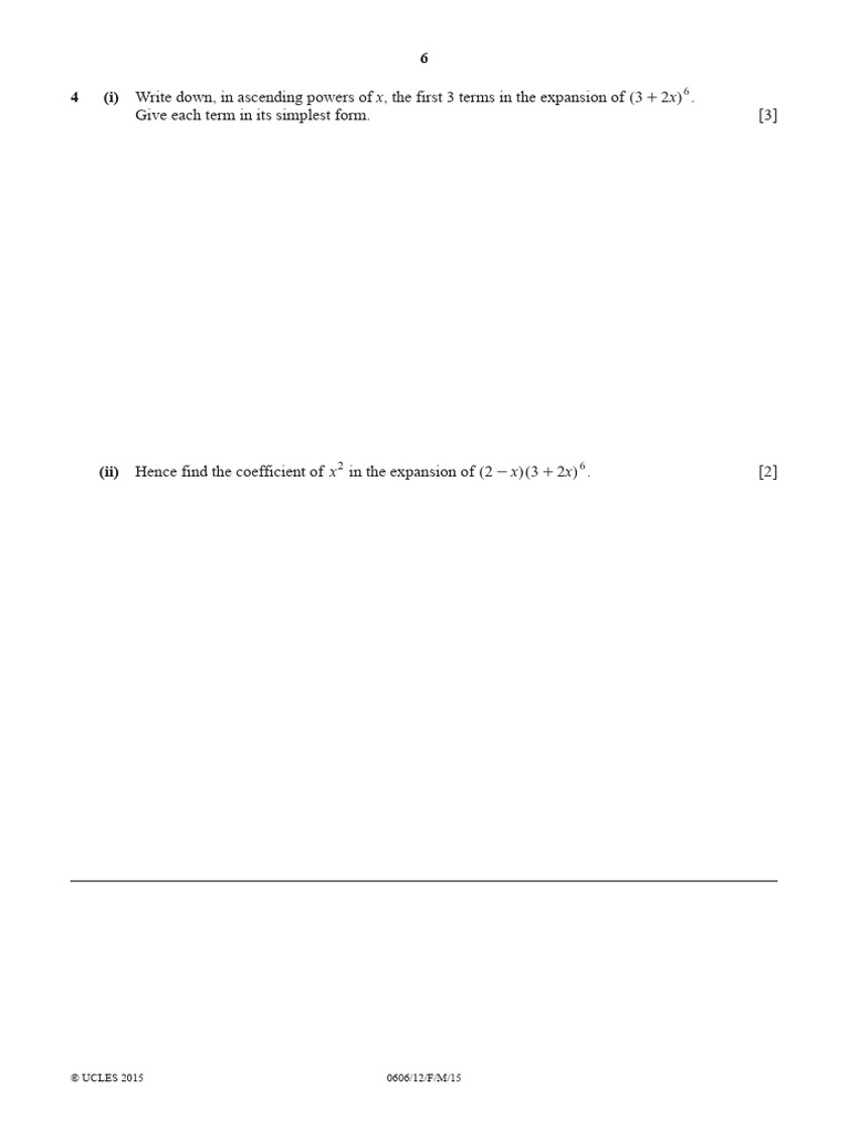 Binomial Theorem | PDF | Euclidean Vector | Equations