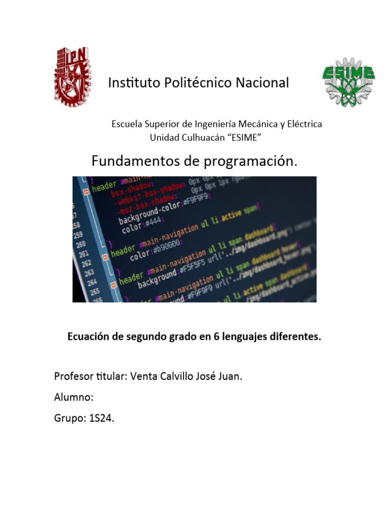 Trabajo de Fundamentos de Programacion 2 | PDF
