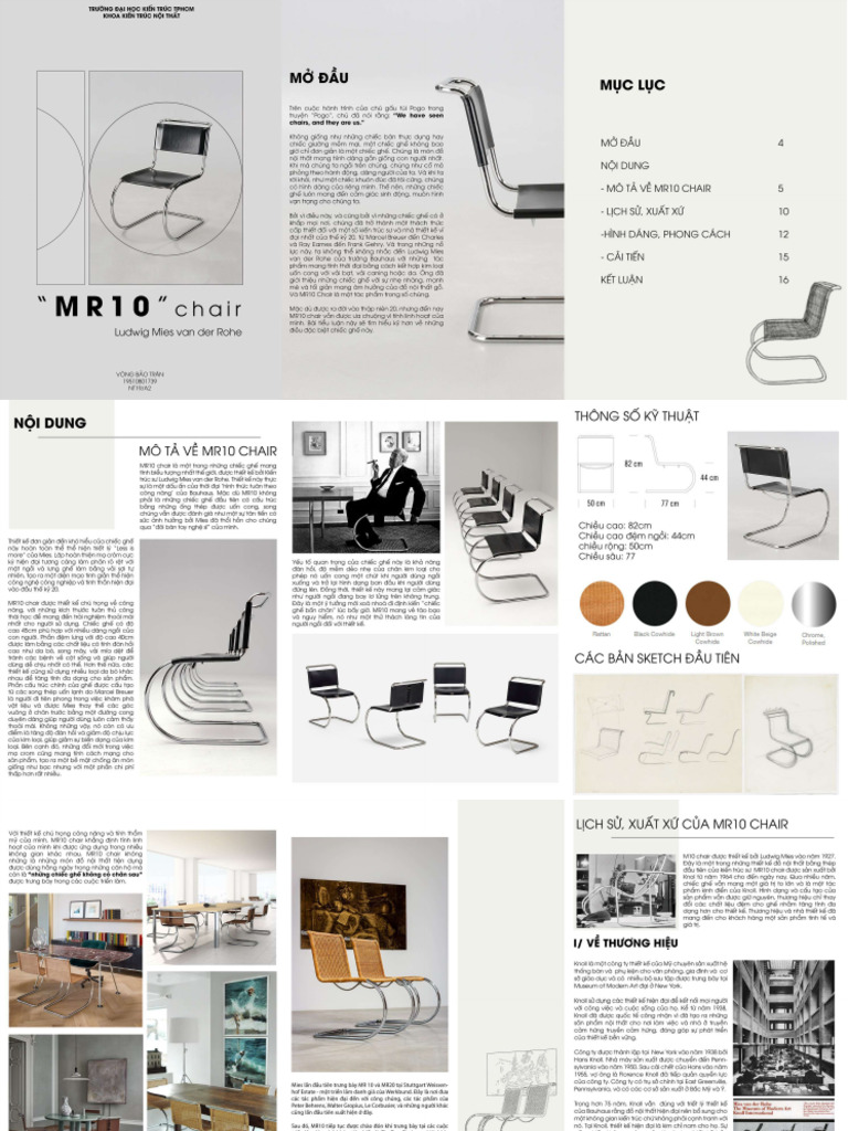 MR10 Chair | PDF