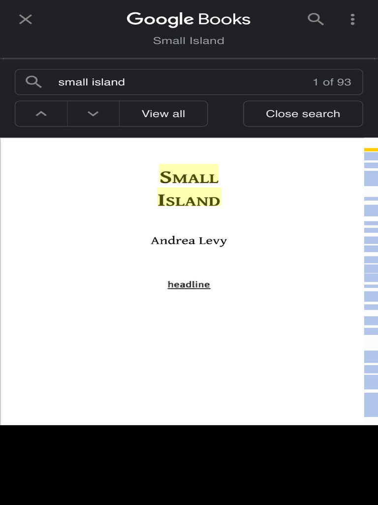 Small Island - Andrea Levy - Google Books | PDF