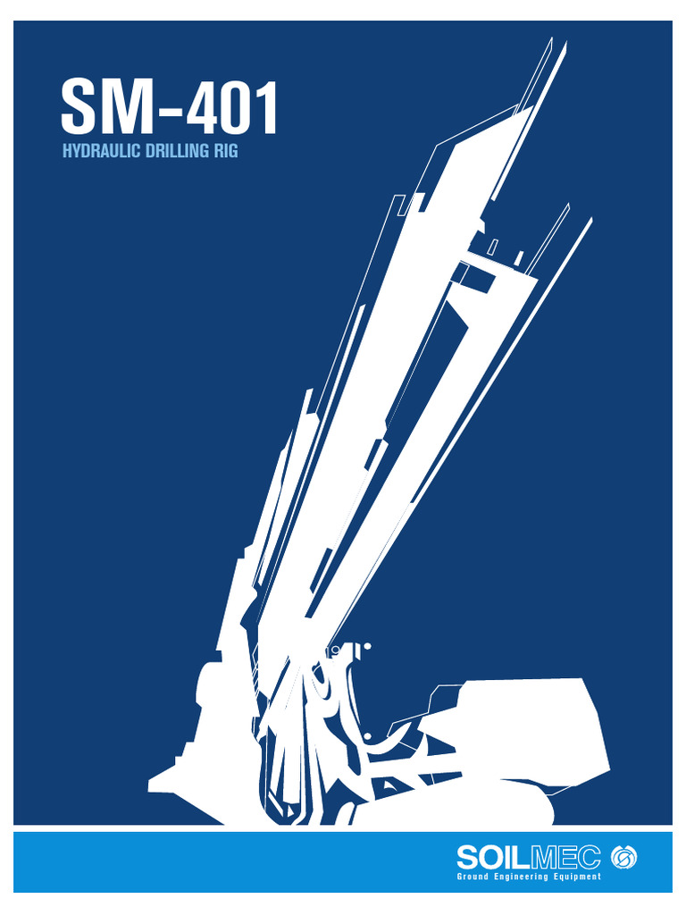 Soilmec SM-401 Hydraulic Drilling Rig | PDF | Horsepower | Rotation ...