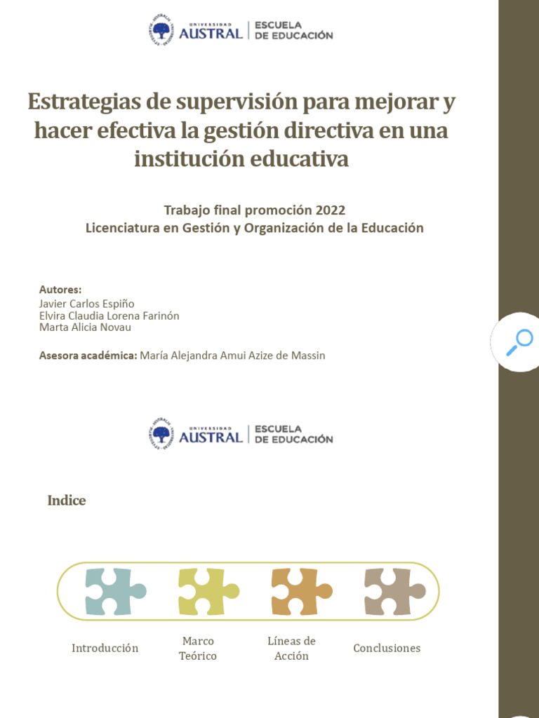 Estrategias De Supervisión Para Mejorar Y Hacer Efectiva La Gestión