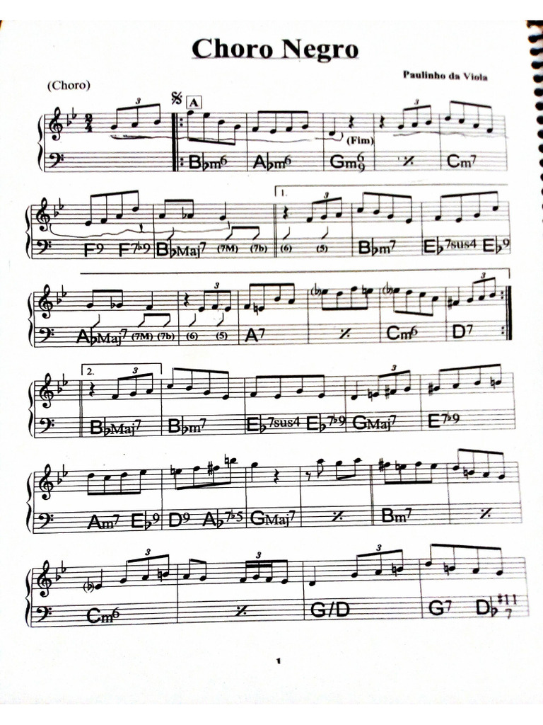 Choro Negro | PDF