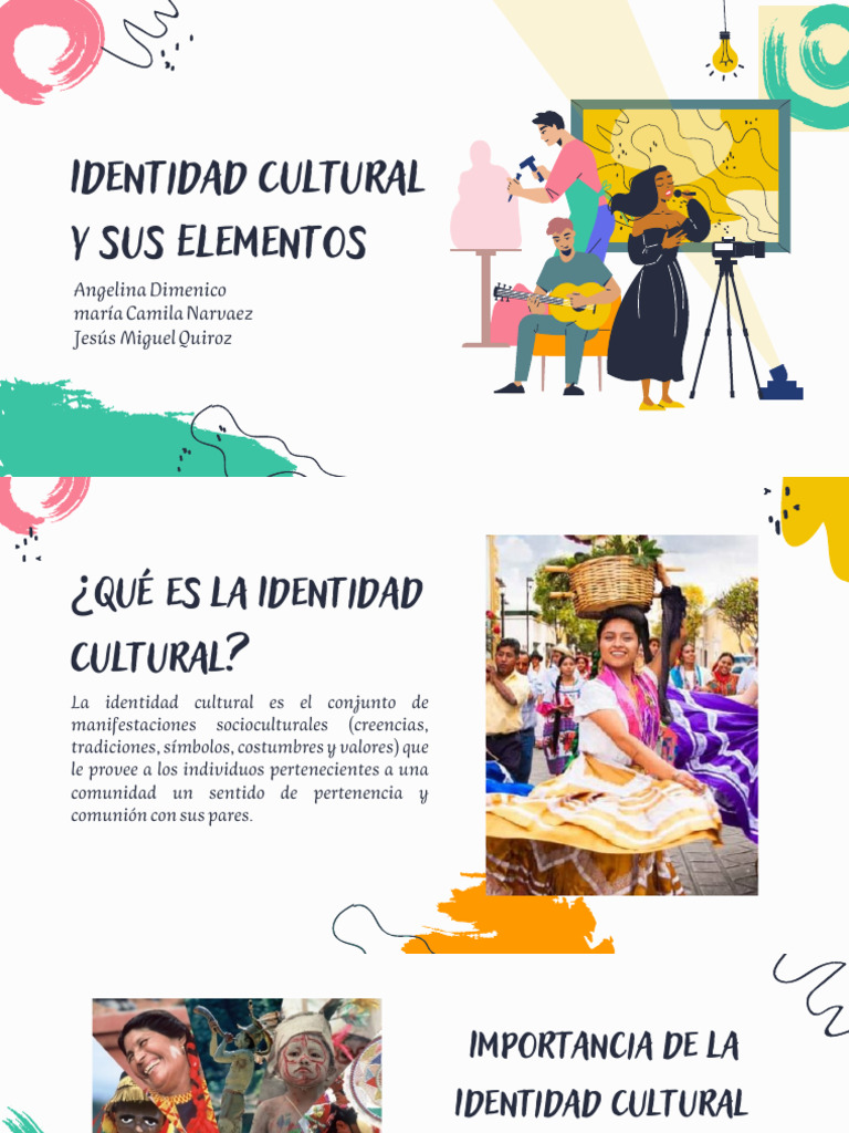 Identidad Cultural y Sus Elementos - 20231023 - 154510 - 0000 | PDF
