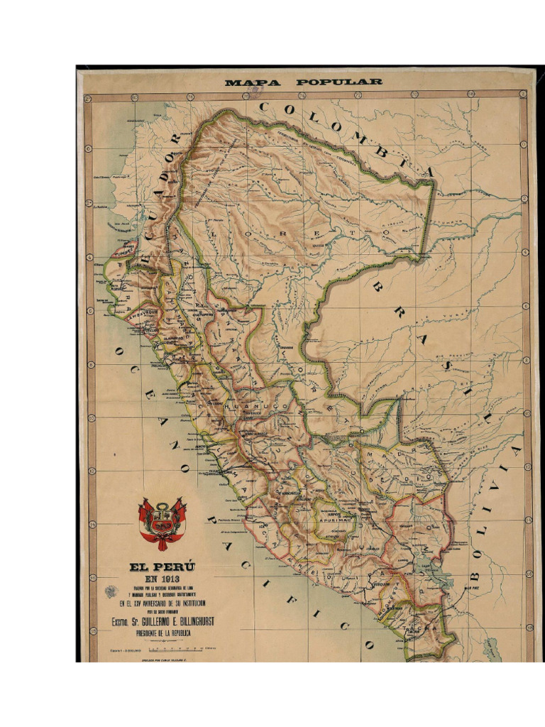 Mapa Del Peru | PDF