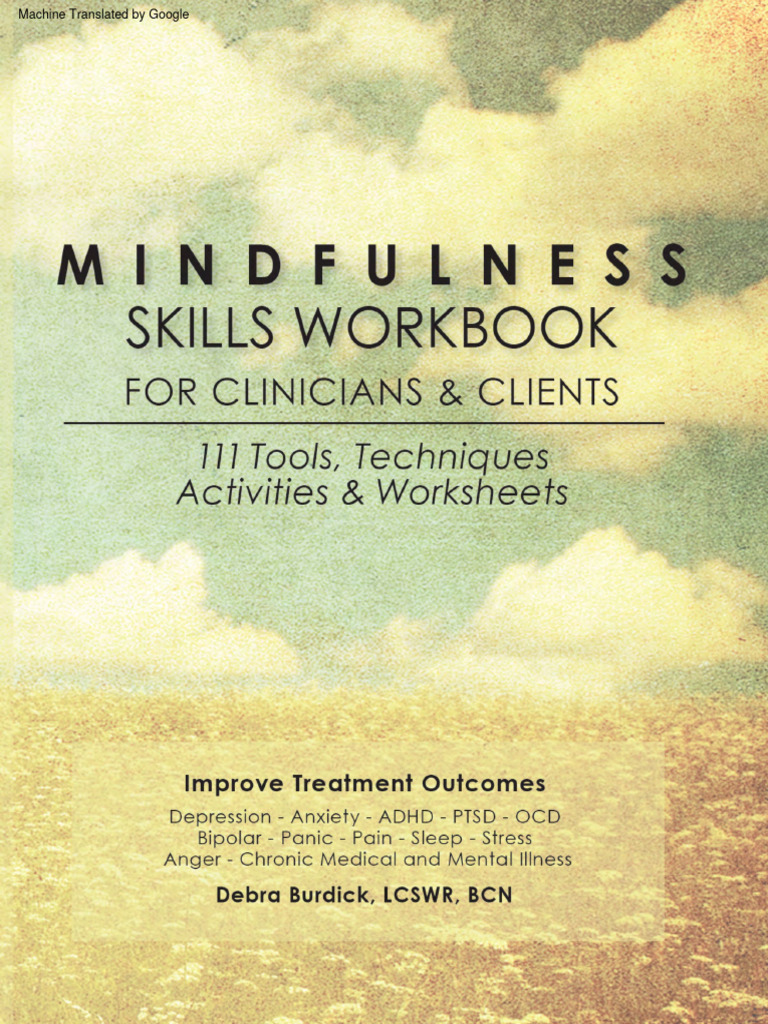 (Debra Burdick) Mindfulness Skills Workbook For CL | PDF