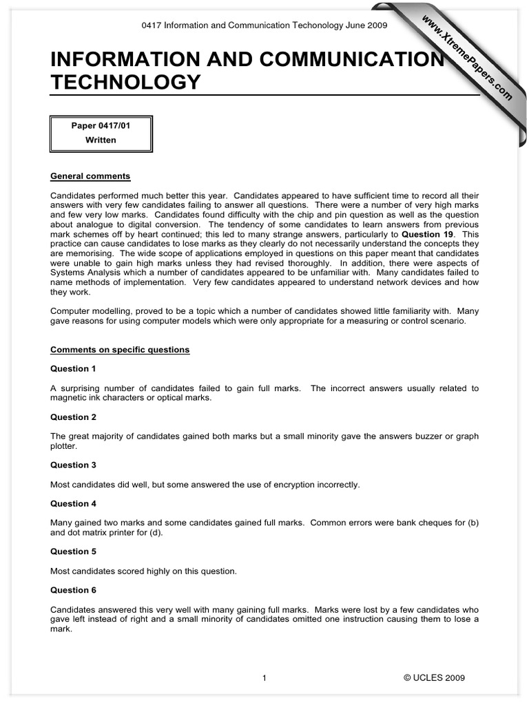 Information and Communication Technology | PDF