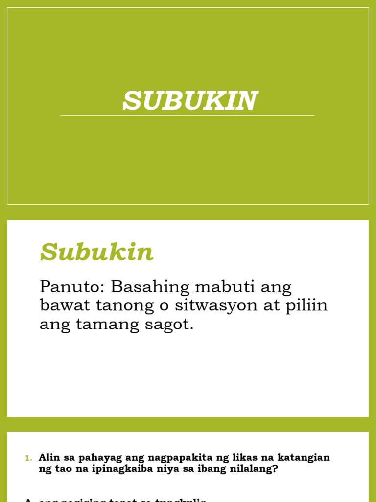Subu Kin | PDF