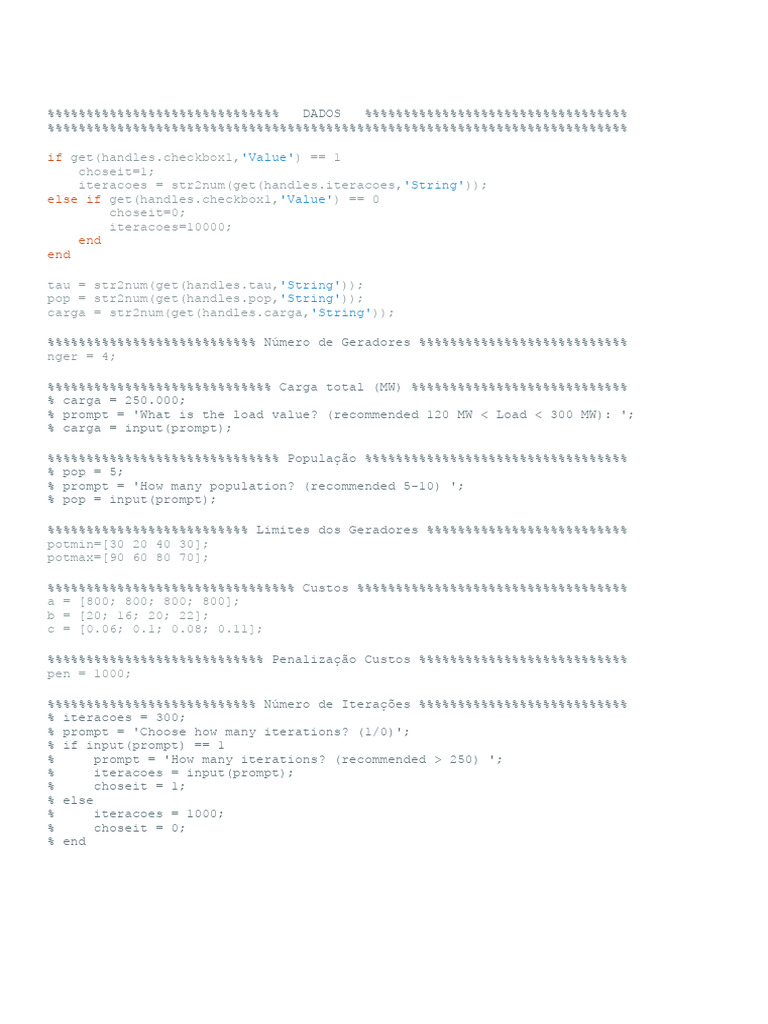 Exemplo_Codigo_MATLAB | PDF