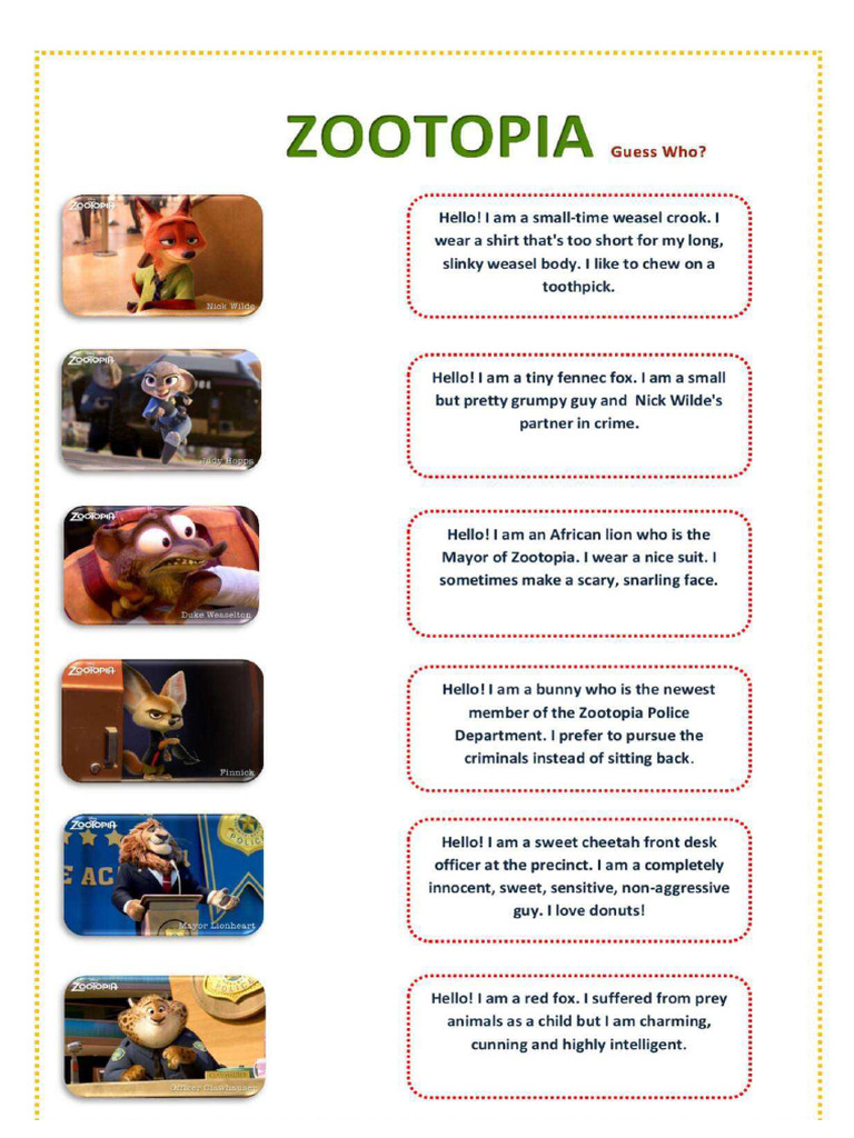 Zootopia | PDF