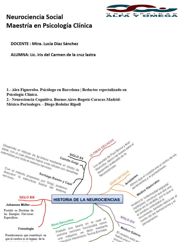 Mapa Mental Neurociencia | PDF | Neurociencia | Neurociencia Cognitiva