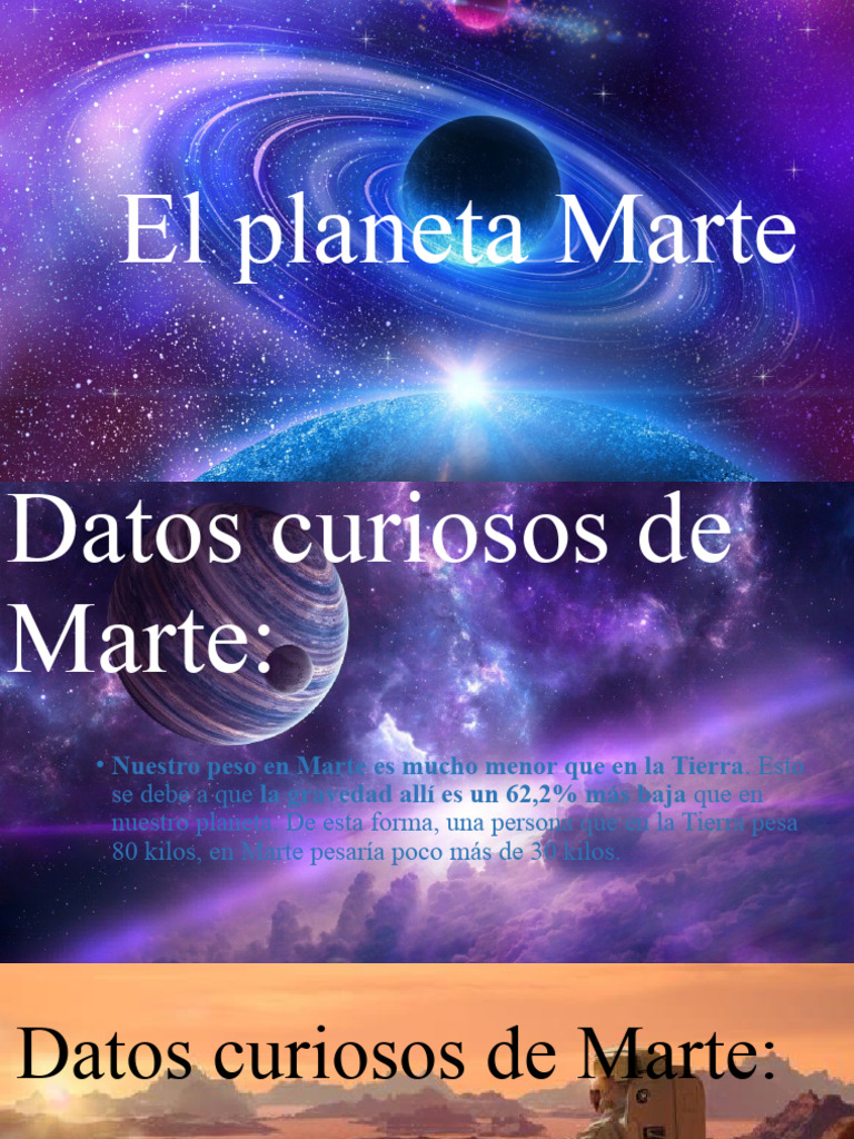 El Planeta Marte | PDF
