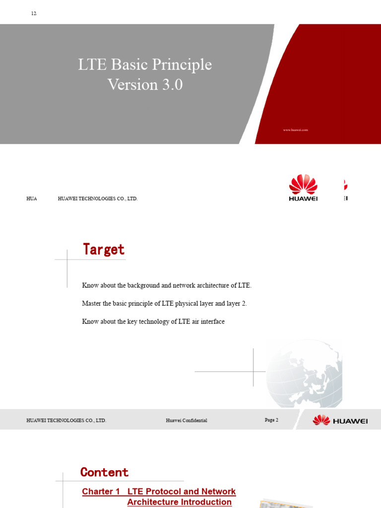 LTE Basic Principle V3.0 | PDF
