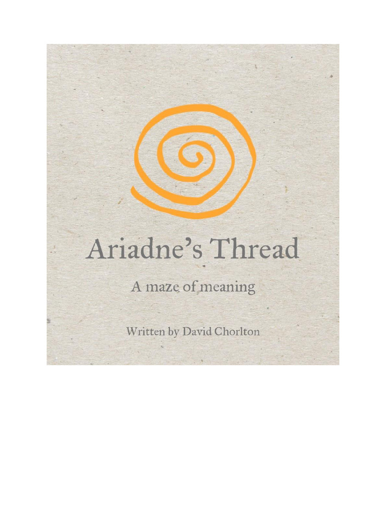 Updated Ariadne Thread Ebook | PDF | Shame | Theseus