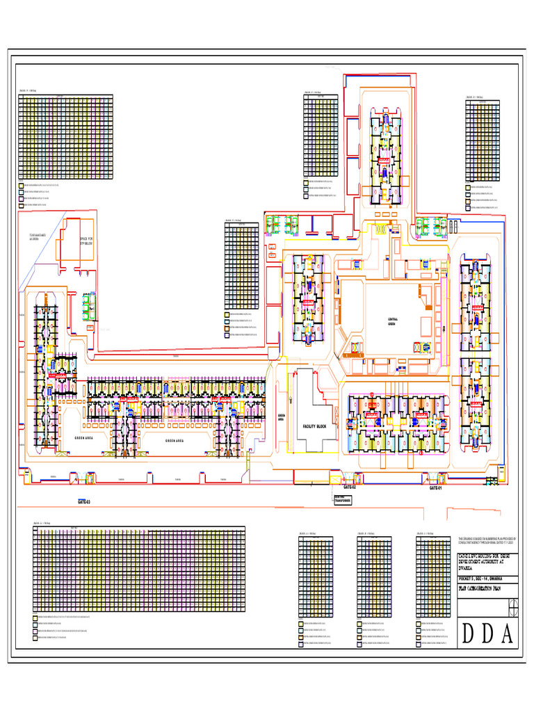 Dwarka Sector 14 Flat Numbering Plan | PDF | Military Operations | Battles