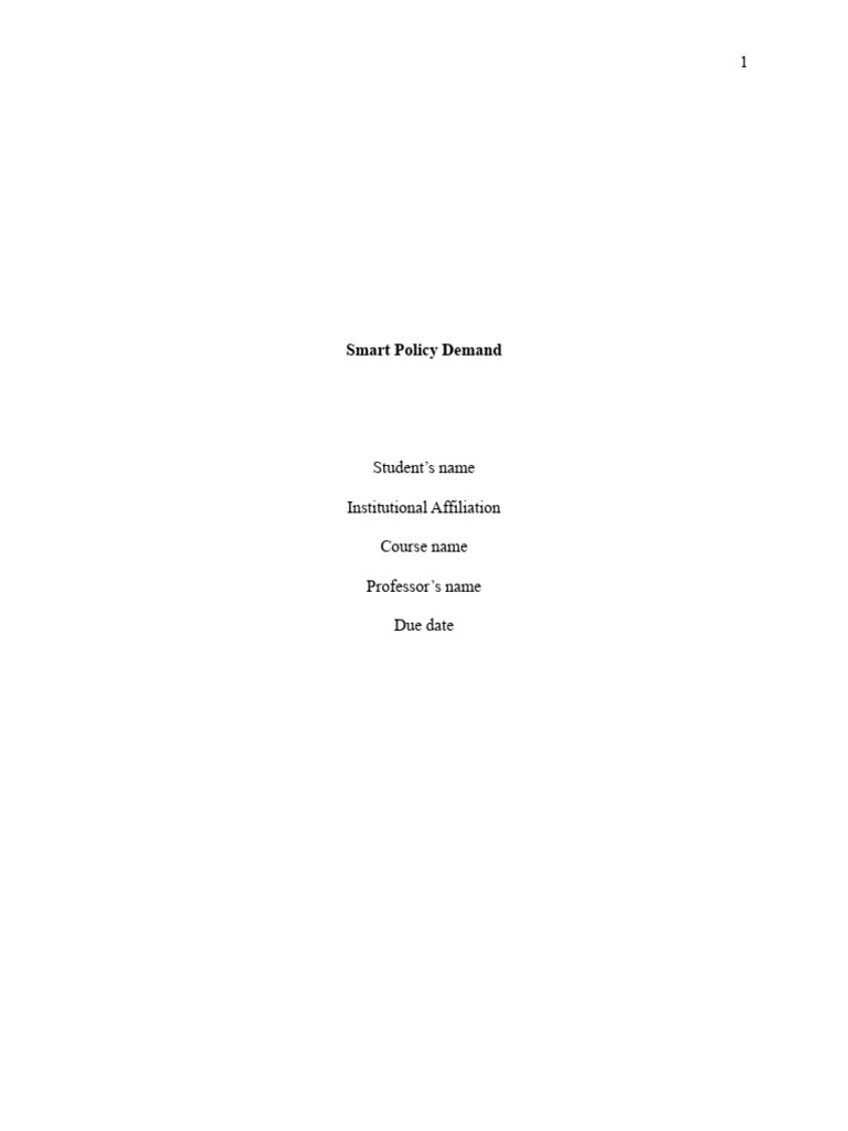 Smart Policy Demand | PDF | Regression Analysis | P Value