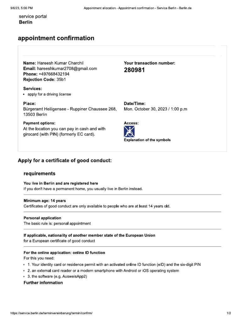 Police Appointment | PDF