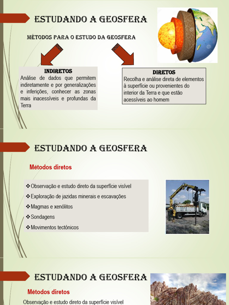 Métodos para Estudar o Interior Da Terra | PDF | Campo magnético da ...