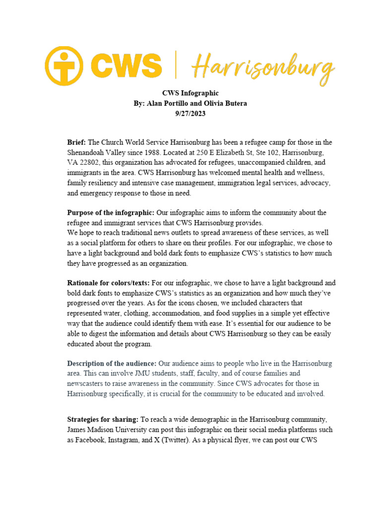 Cws Infographic | PDF | Social Science