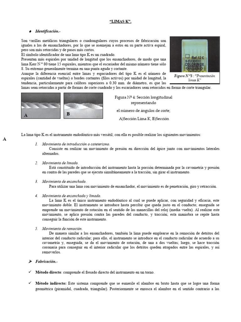 LIMAS K Resumido | PDF | Materiales | Rieles