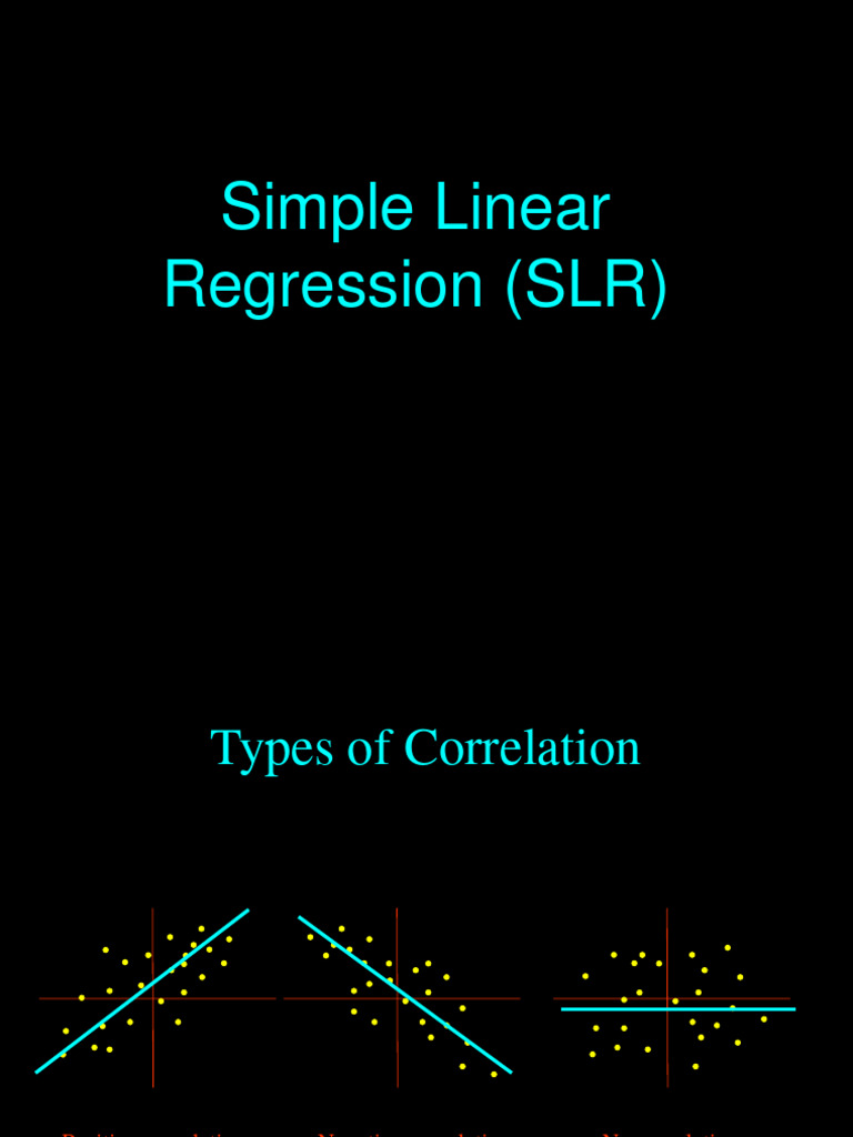 Simple Linear Regression 69 Pdf Linear Regression Errors And 4713