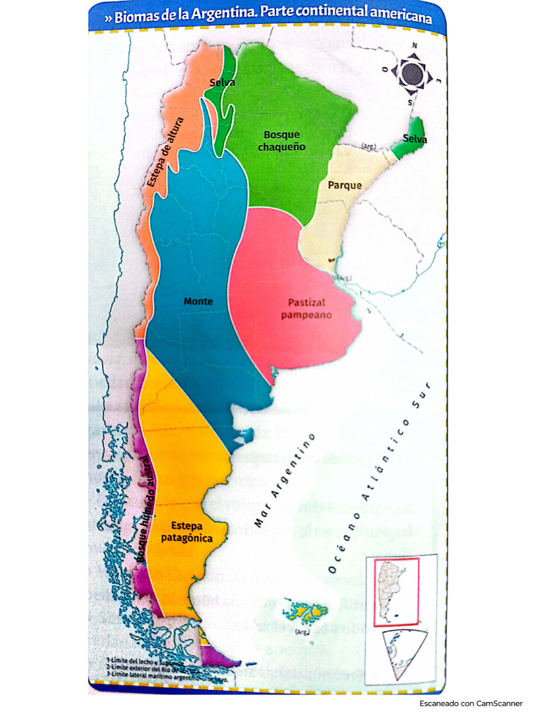 Mapa de Los Biomas | PDF