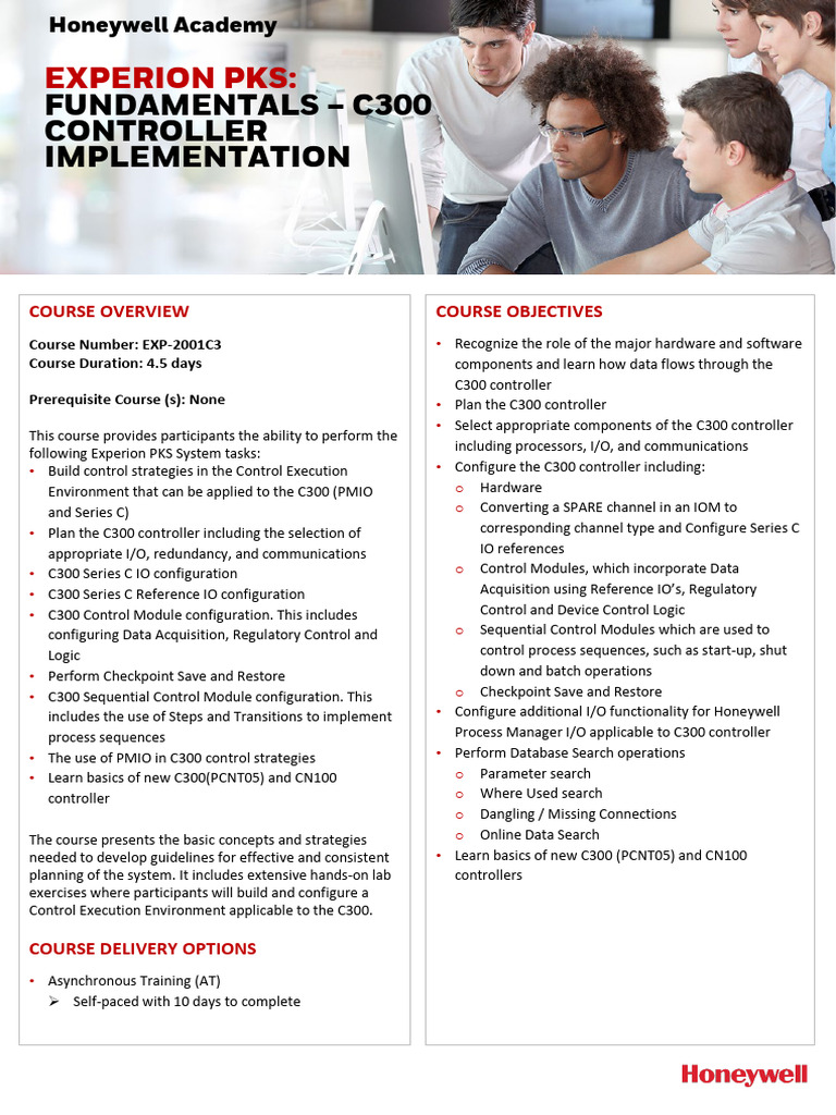 EXP 2001C3 Experion PKS Fundamentals C300 Controller Implementation ...