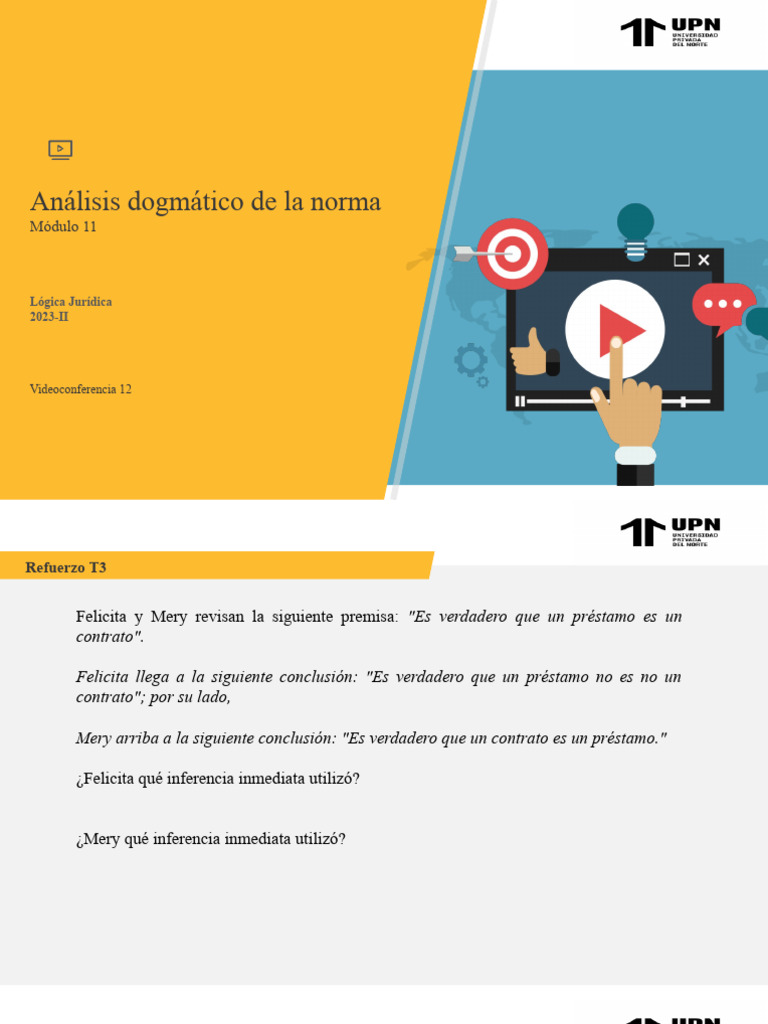 Semana 12_Análisis dogmático de la norma (1) (1) | PDF | Justicia | Crimen y violencia
