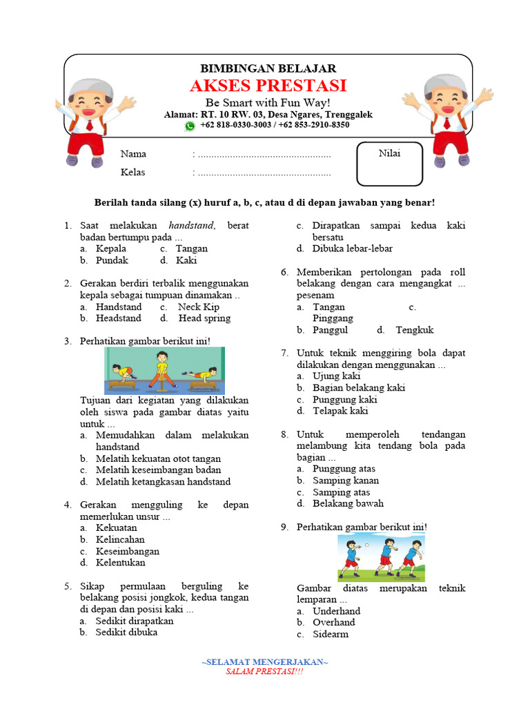 Sas Pjok | PDF | Olahraga & Rekreasi
