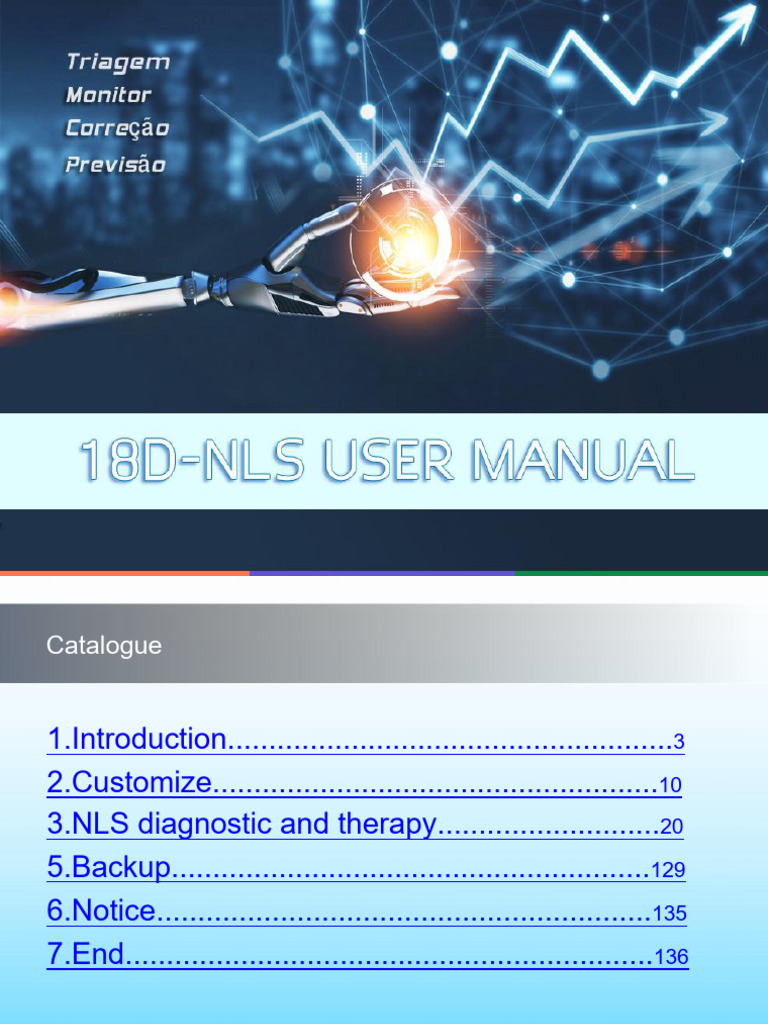 18d Nls Use Manual English | PDF | Stress (Biology) | Energy Medicine