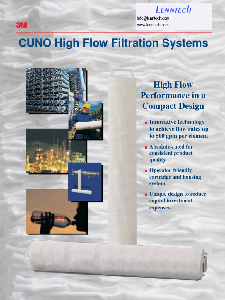 Cuno High Flow Filter C | PDF | Legal Liability | Filtration