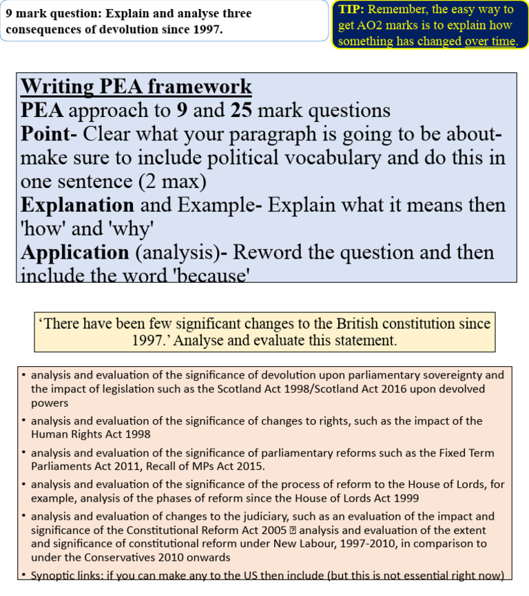 9 Marker On Devolution and 25 Mark Essay | PDF | Finance & Money Management | Technology ...