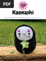 Geto and Gojo Cat Crochet Pattern PDF | PDF | Crochet | Handicrafts