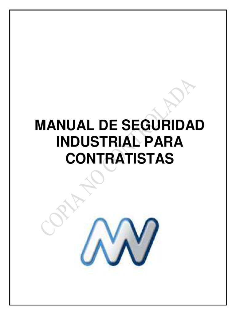 Manual de Seguridad Industrial para Cont | PDF | Business