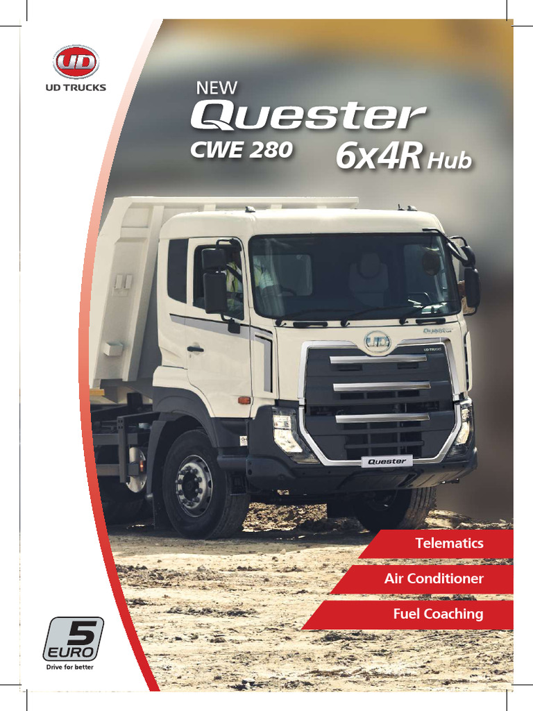 Quester CWE 280 6x4R Hub Euro 5 | PDF