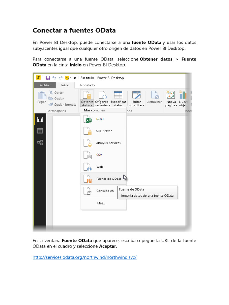 Conectar A Datos OData | PDF