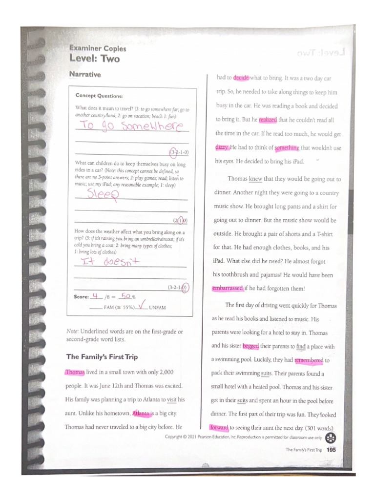 second grade narrative | PDF