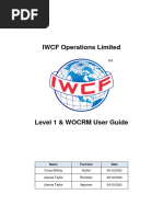 Level 1 and WOCRM User Guide 2 | PDF | Computer Access Control ...