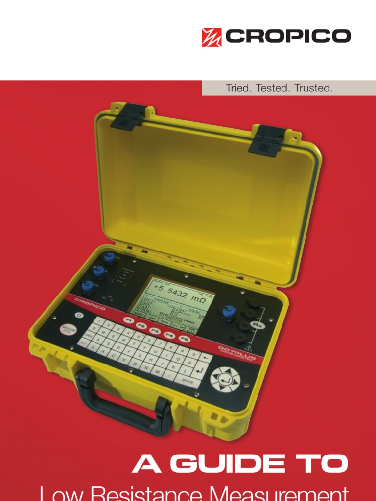 Cropico Guide To Low Resistance Measurement | PDF | Thermocouple ...
