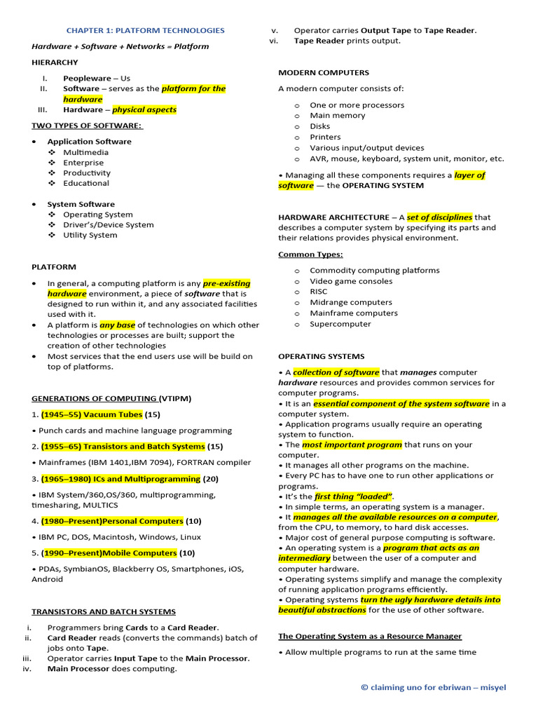 PT Rev | PDF | Process (Computing) | Thread (Computing)