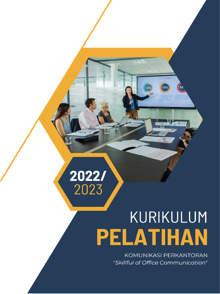 Contoh Kurikulum Pelatihan - Komunikasi Perkantoran | PDF