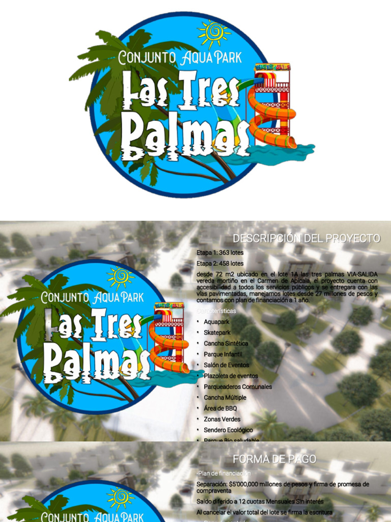 Tres Palmas PDF Final | PDF | Hogar, jardinería y bricolaje