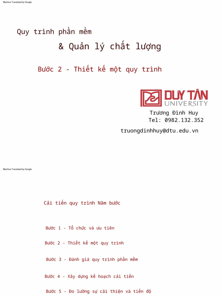 Lecture 10 - Step 2 - Design A Process | PDF