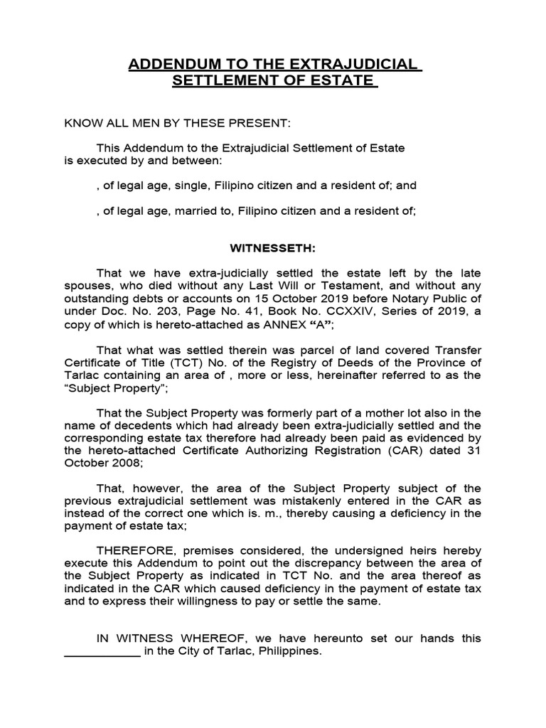 Addendum Area2 | PDF