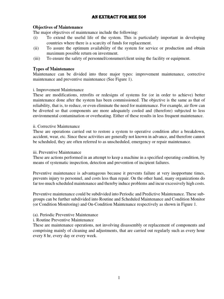 MEE 506 Lecture 1 | PDF | Engineering | Mechanical Engineering