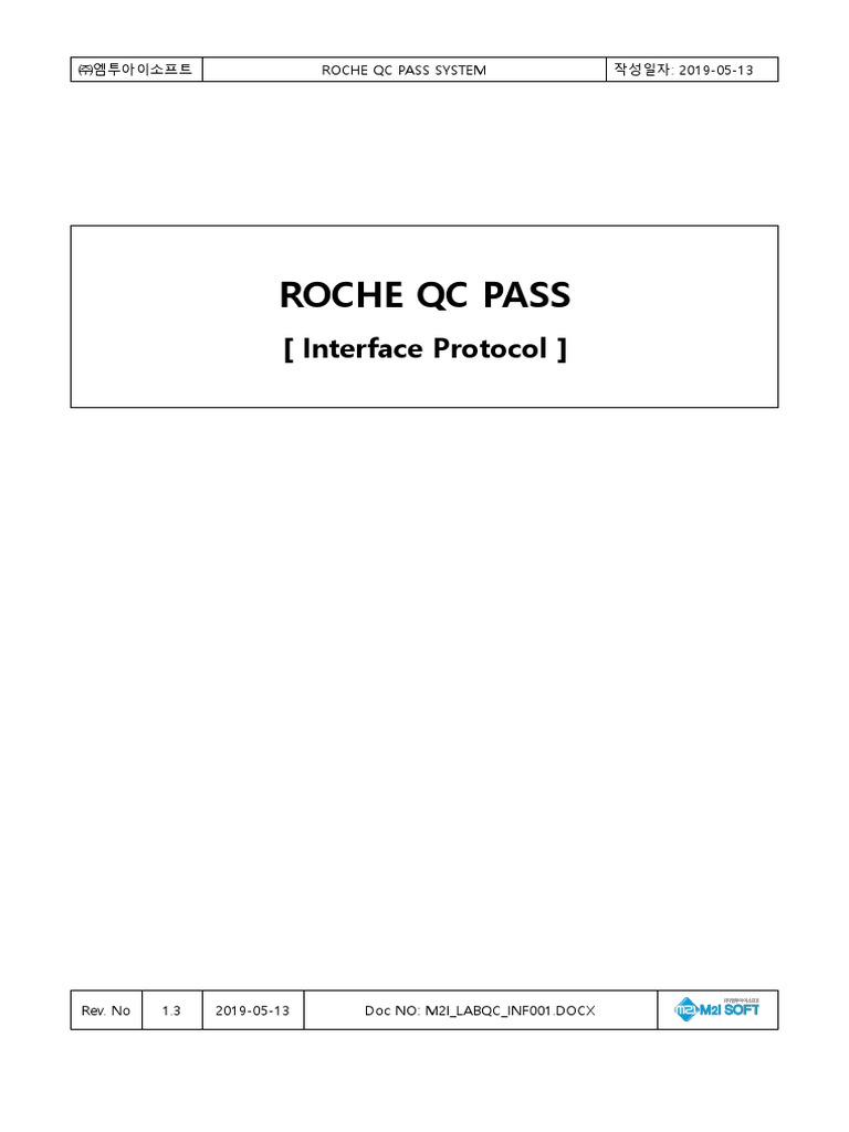 M2i - Labqc - Inf004 (Roche QC Pass) | PDF