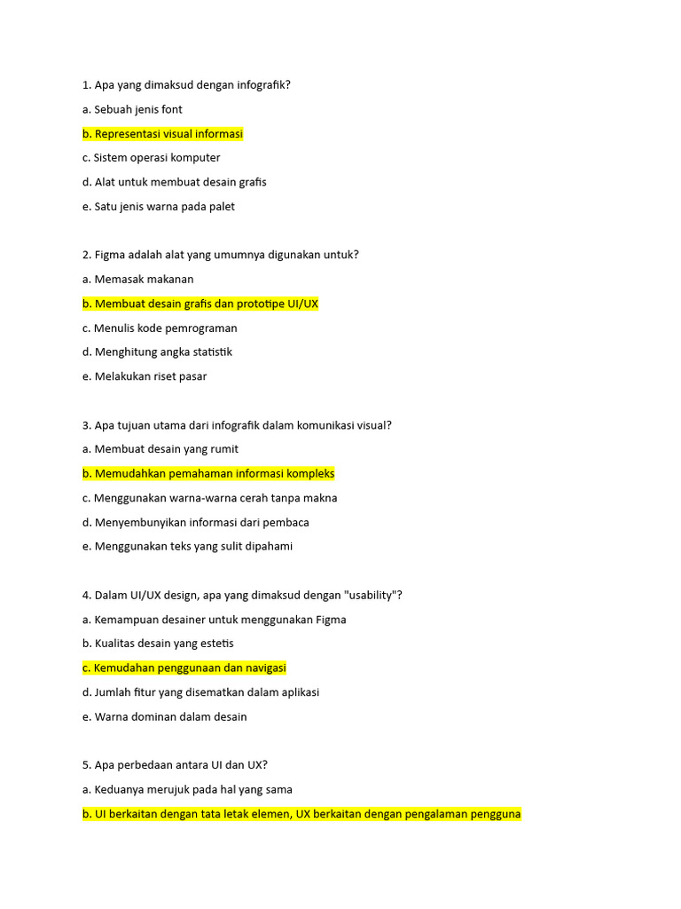 Jawaban Soal DDG SMT1 | PDF